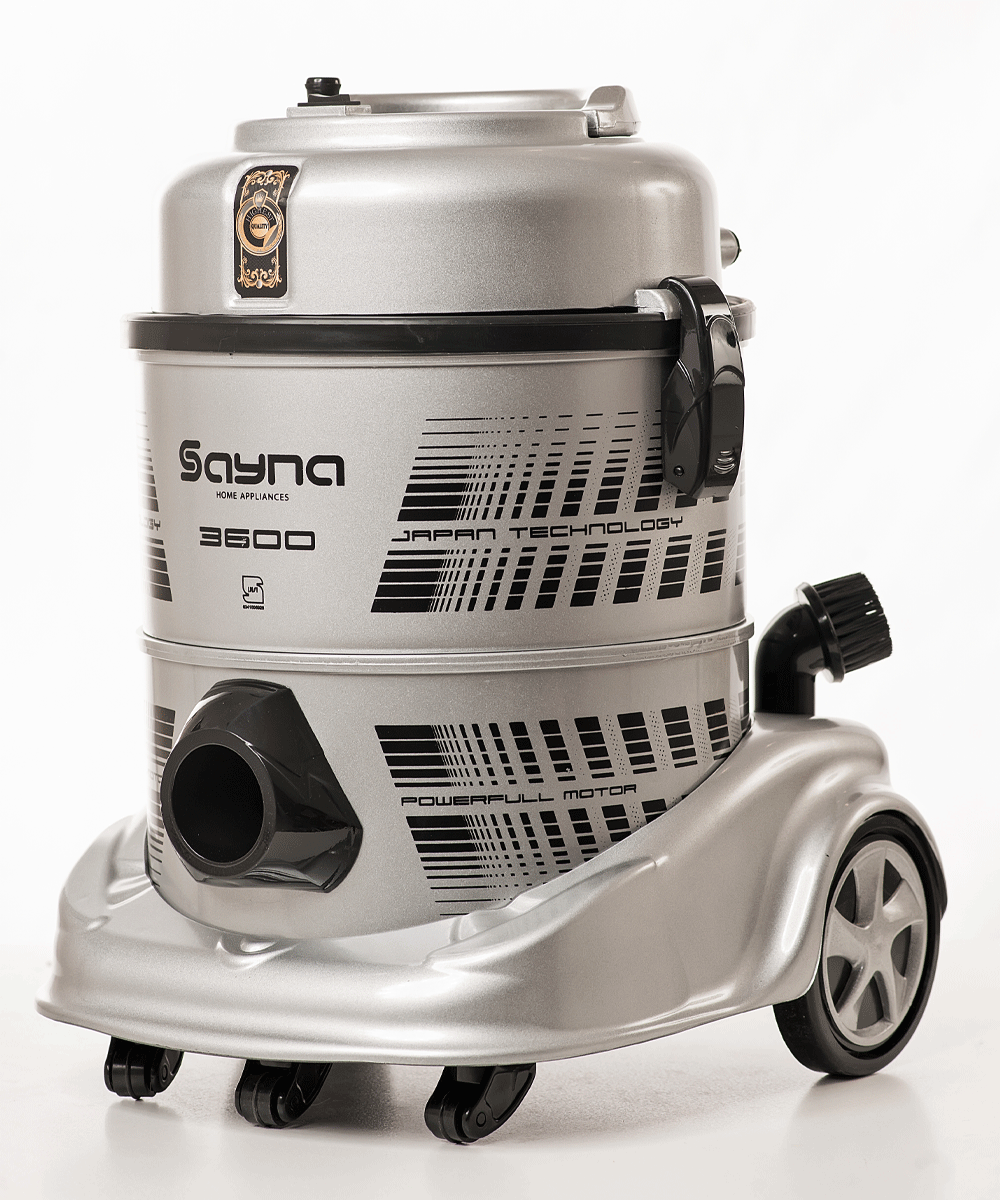 جاروبرقی سطلی ساینا مدل 3600 - ساینا الکتریک